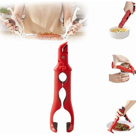 3-in-1 Hot Plate Gripper, 2026 NEW Multi-Angle Anti-Scald Bowl Holder ...