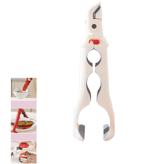 3-in-1 Hot Plate Gripper, Anti-Scald Bowl Holder Clip & Hot Plate ...
