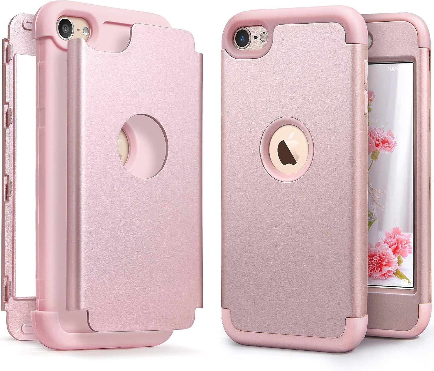 3-in-1 Hybrid Design Protective Case for iPod Touch 5th, 6th, 7th ...