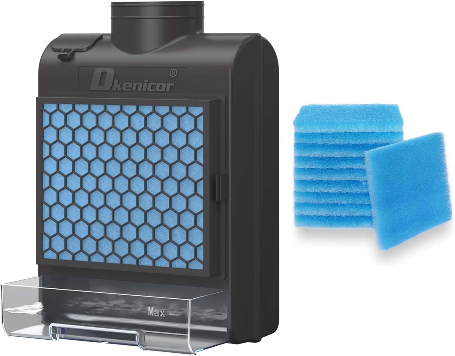 3-in-1 Indoor Dryer Vent Kit for Electric Dryer, Dryer Vent Box with 10 ...