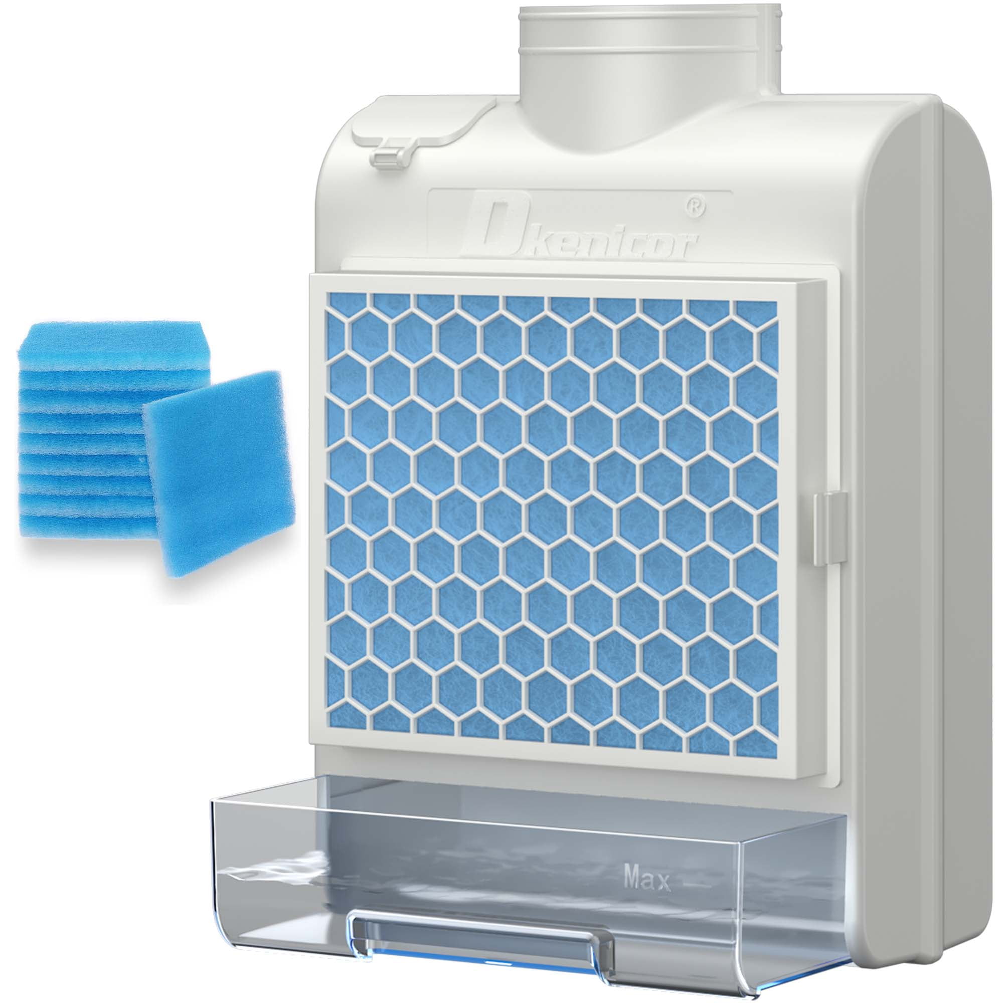 3-in-1 Indoor Dryer Vent Kit, Stainless Steel Screen Filter with 10 Pcs ...