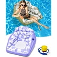 3-in-1 Inflatable Pool Lounge Chair - U-Shaped Water Inflatable Pool ...