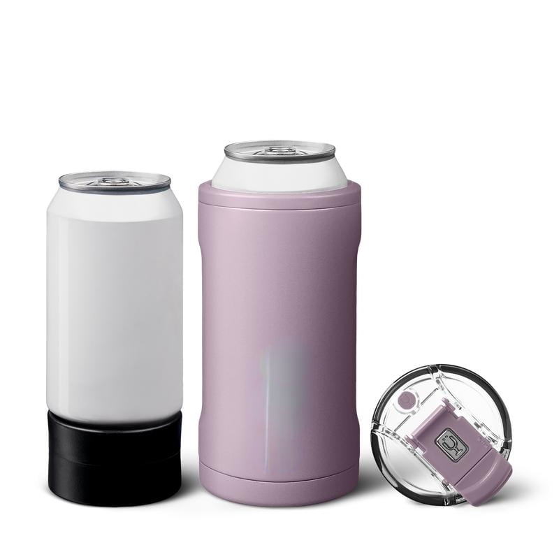 3-in-1 Insulated Can Cooler | 12oz Cans + 16oz Cans + 100% Leakproof ...