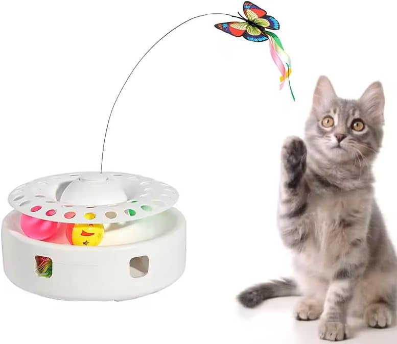 - 3 in 1 Interactive Automatic Kitten , Fluttering Butterfly, Mobile ...