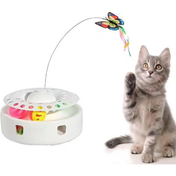 - 3 in 1 Interactive Automatic Kitten , Fluttering Butterfly, Mobile ...