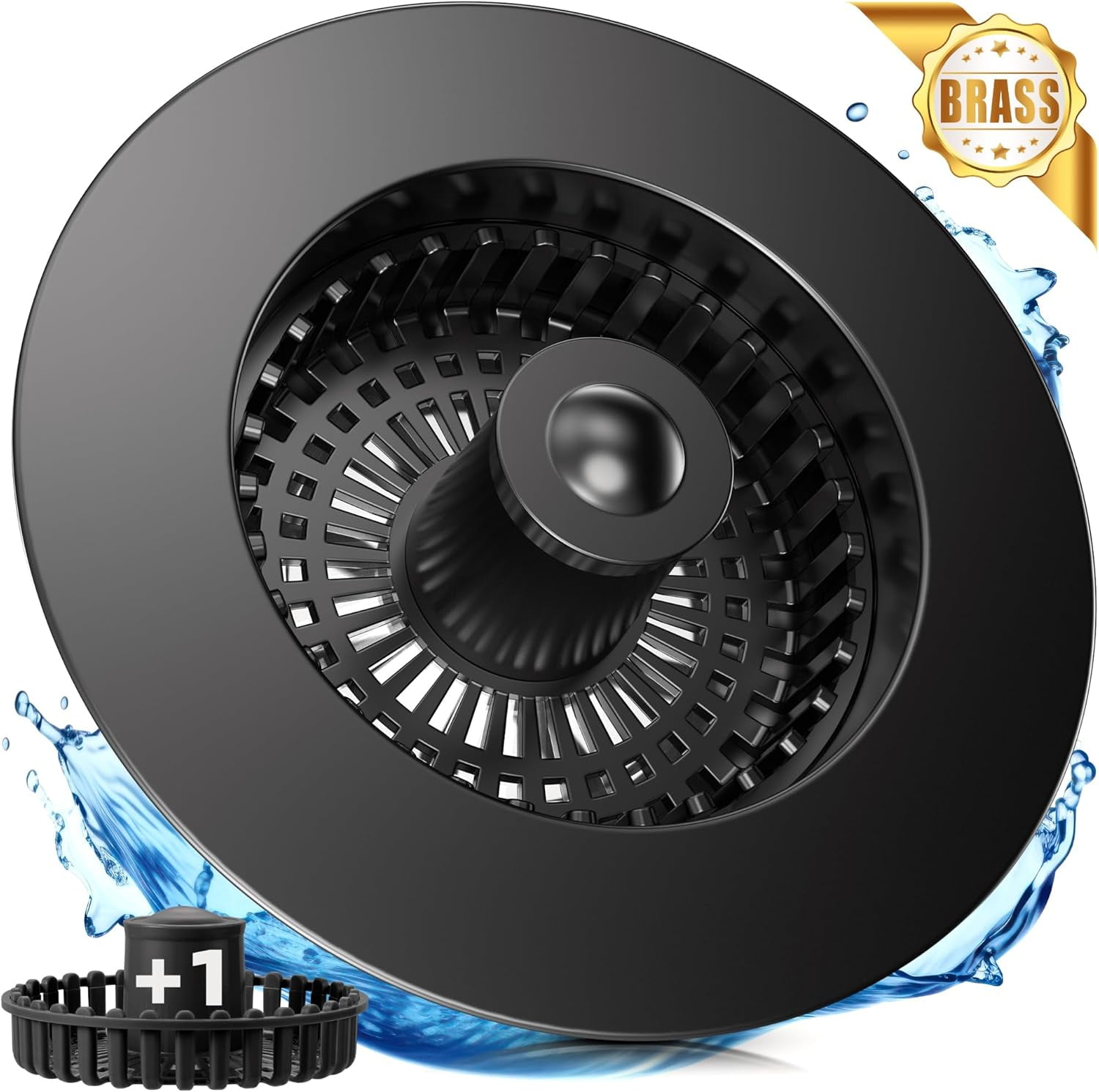 3 in 1 Kitchen Sink Strainer & Stopper, Pop Up Drain Plug for 3.5 Inch ...