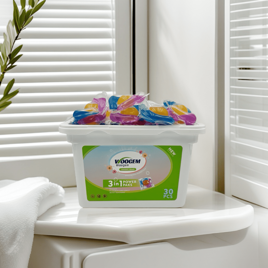 3-in-1 Laundry Detergent Packs, Infinite Bloom Scent, 8X Powerful Stain ...