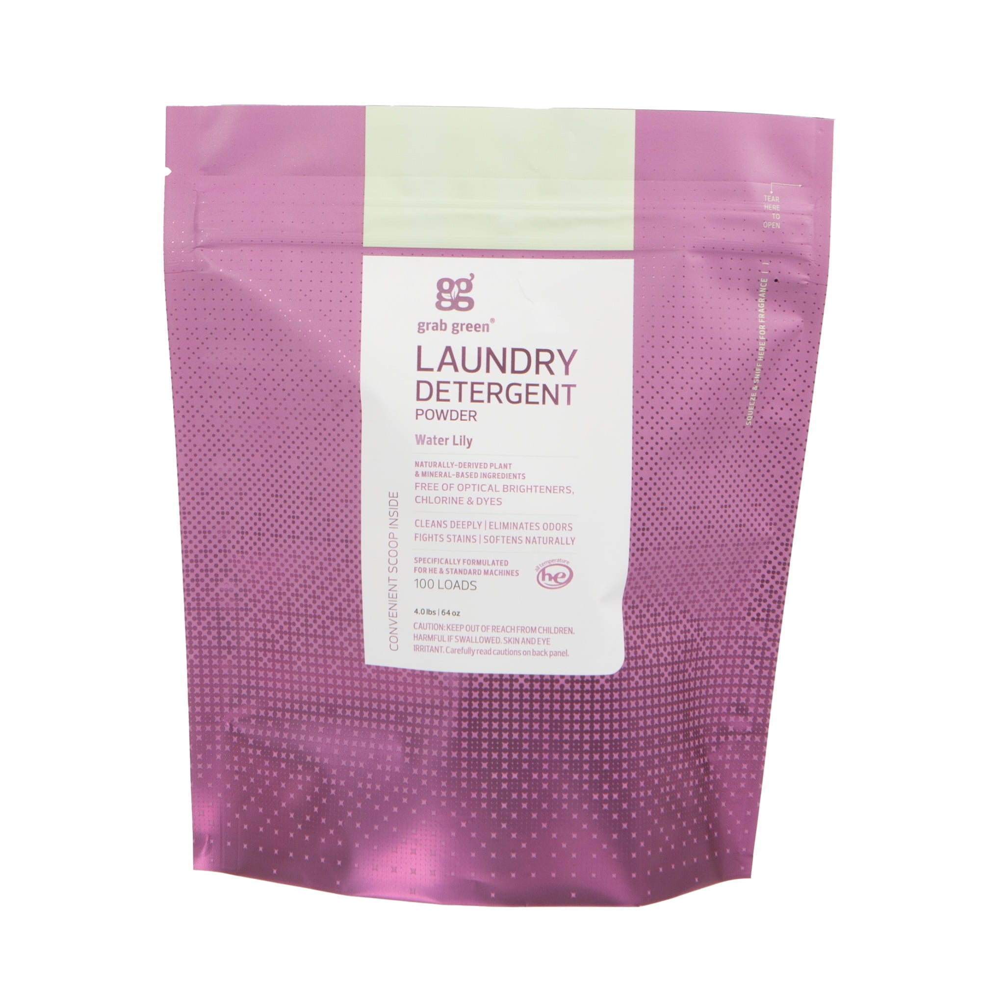 3-in-1 Laundry Detergent Powder Water lily 100 loads - Walmart.com