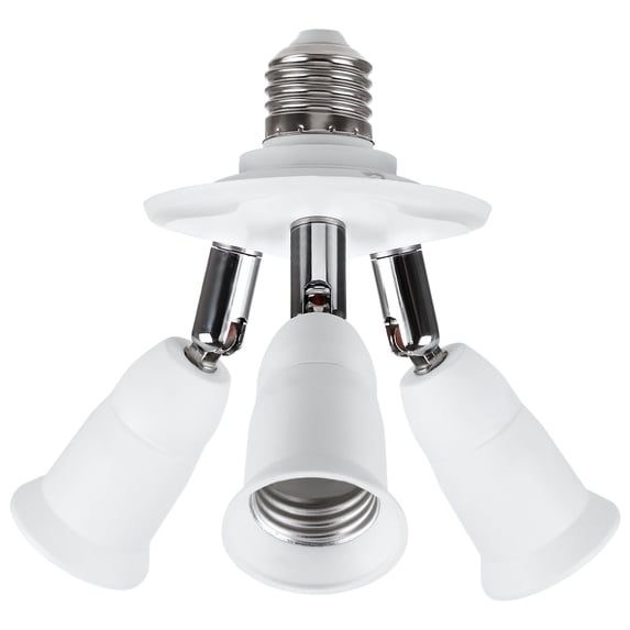 TORCHSTAR Motion Sensor Socket, Dual E26 Bulb Adapter, 19.7ft Detection ...