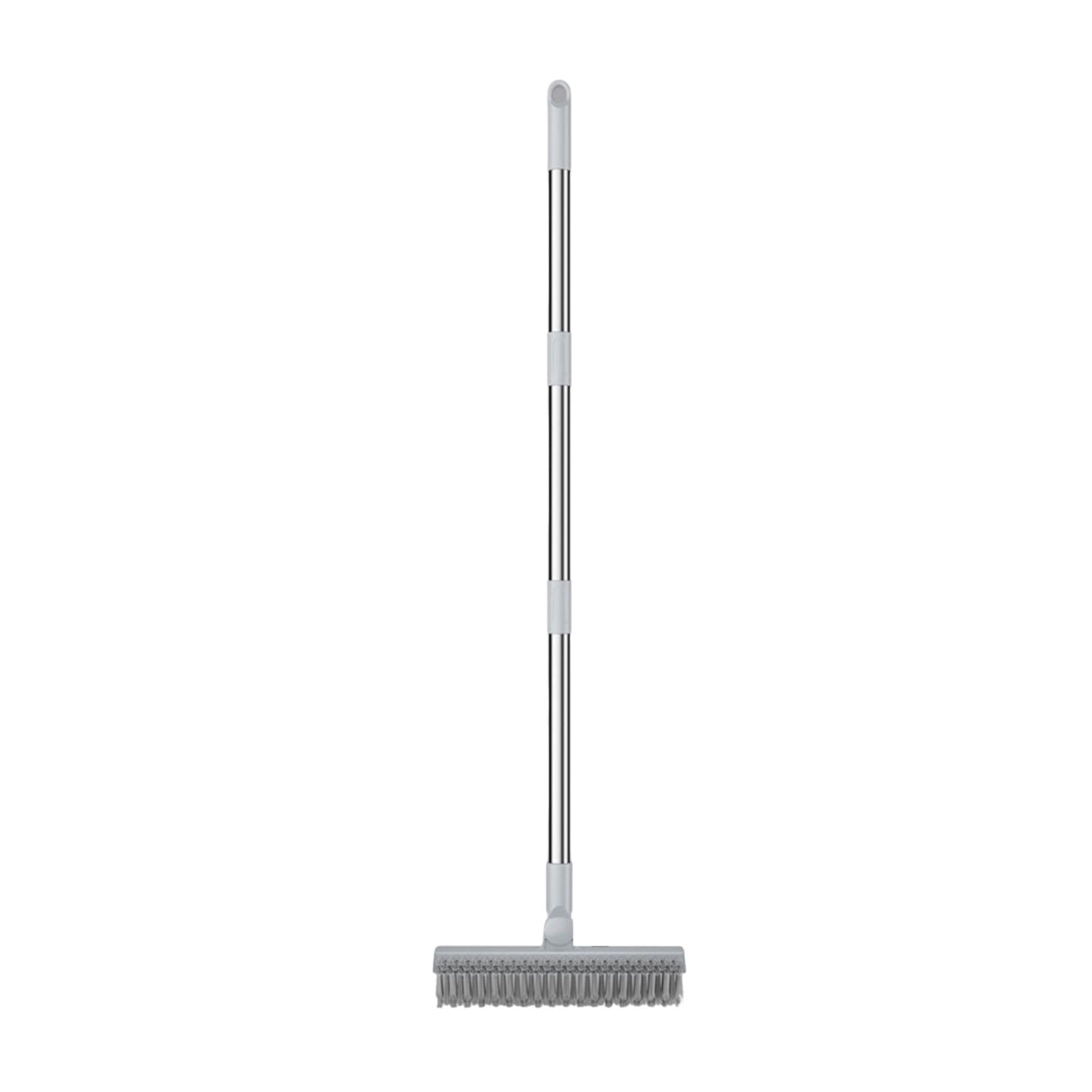 3 in 1 Long Handle Bathroom Cleaning Brush with Wiper,180° Rotate for ...
