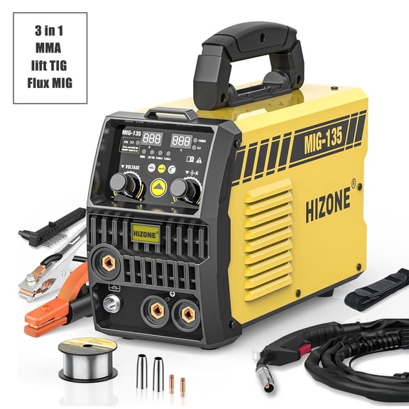 ARCCAPTAIN 6 in 1 MIG Welder, 200A Welding Machine Multiprocess 110V ...