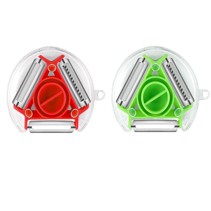 3 in 1 Magic Trio Peeler Set Slicer Stainless Steel Peeler Shredder ...