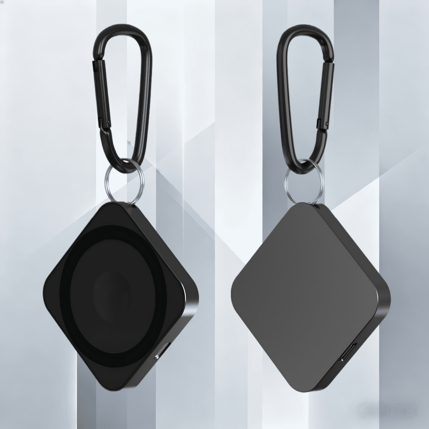 Dual Port 3-in-1 Magnetic Charger (Black) - USB-C & Lightning | Travel ...