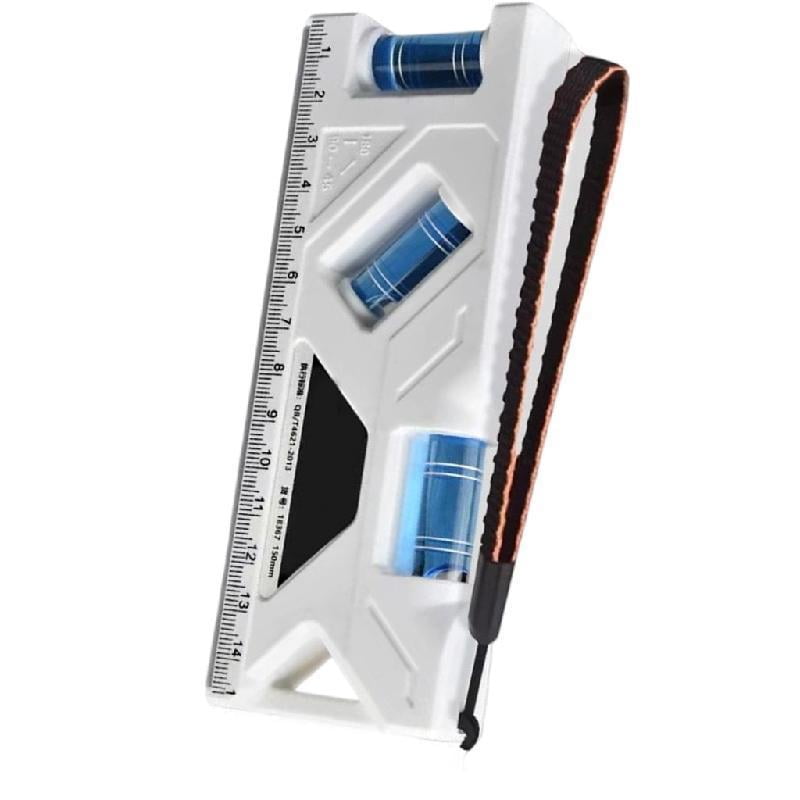 3 in 1 Magnetic Mini Level Gauge Pocket Angle Finder Ruler for Home ...