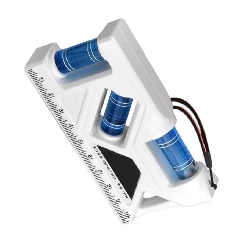 3 in 1 Magnetic Mini Level Gauge Pocket Angle Finder Ruler for Home ...