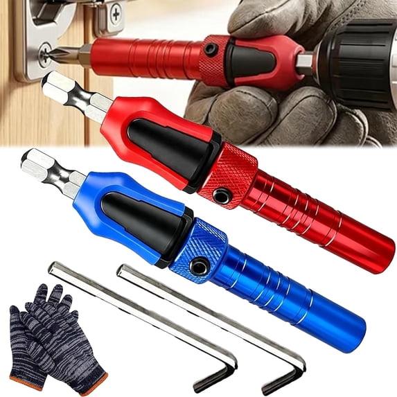 3-in-1 Magnetic Socket Bit Set with 1/4