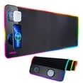 3-in-1 Magnetic Wireless Charger Mouse Pad Oversized Office Desk Pad ...