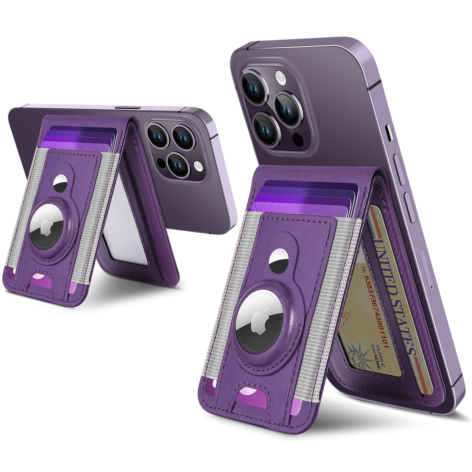 Customer reviews for 3-in-1 Magsafe Wallet with Airtag Holder, Open ID Window, Magnetic Wallet ...