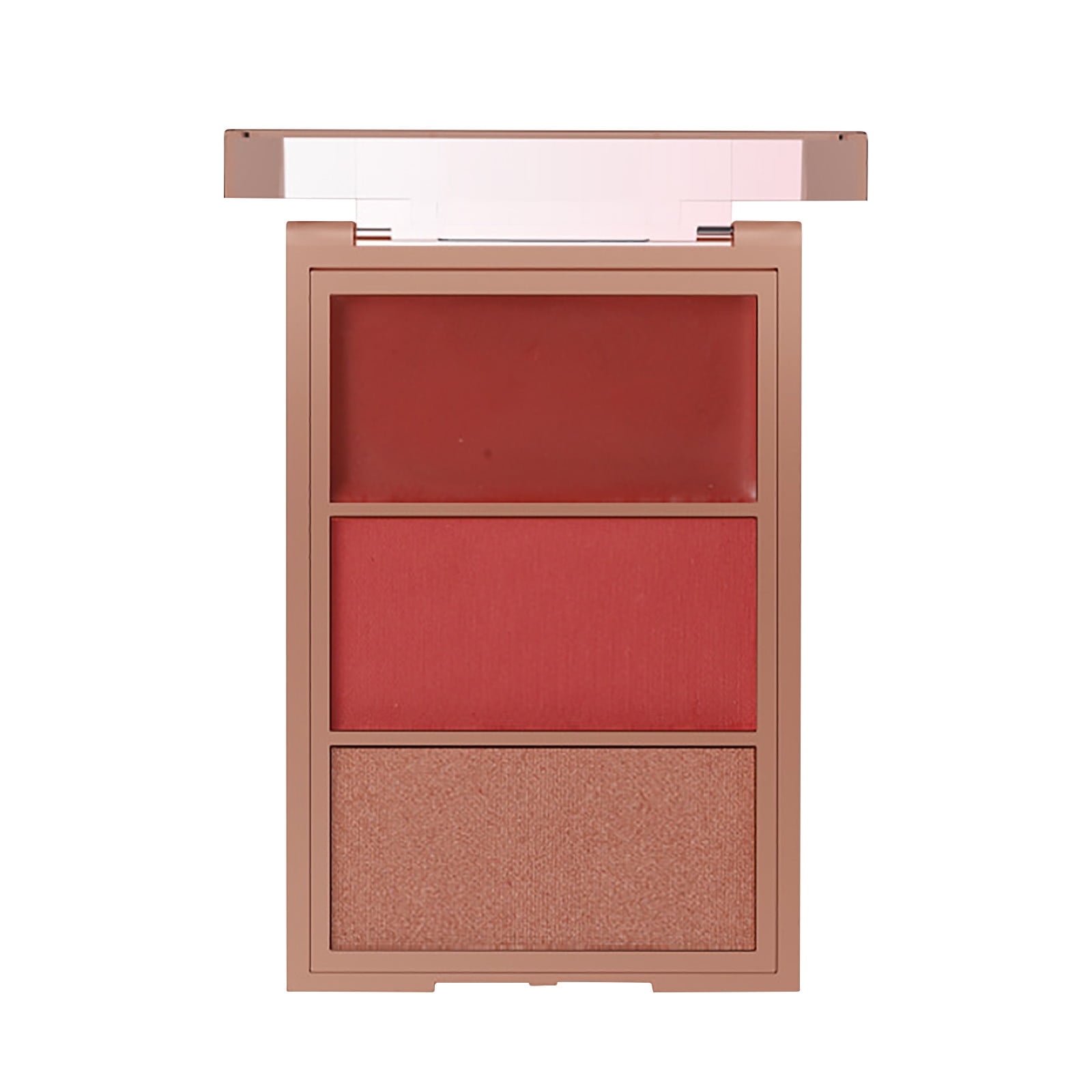 3-in-1 Makeup Palette Blush Contour Highlighter, All-in-One Face Powder ...