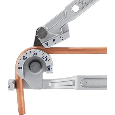 3 in 1 Manual Tube Bender 1/4'' 5/16'' 3/8'' 0-180° Bending Tools for Copper, Brass, Aluminum ...