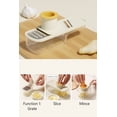 3-in-1 Mini Ginger & Garlic Grinder – Handheld Mandoline Slicer ...
