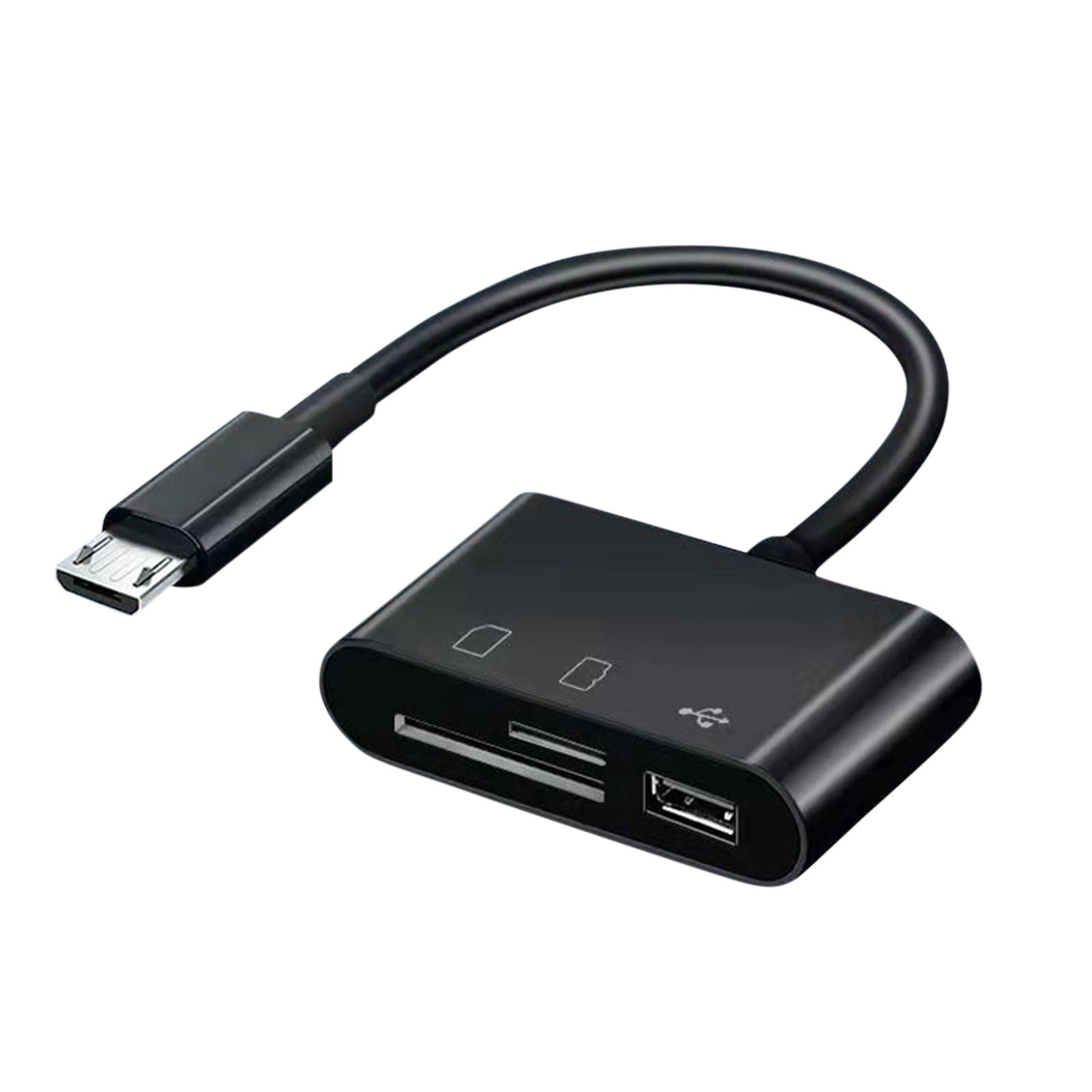 3-in-1 Multi-Card Reader, SD Card Reader for iPhone iPad Android Tablet ...