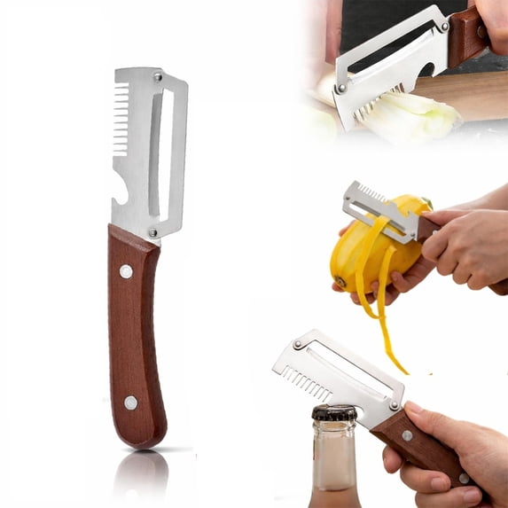 3-in-1 Multi-purpose Vegetable Peeler and Shredder tool,Stainless Steel ...