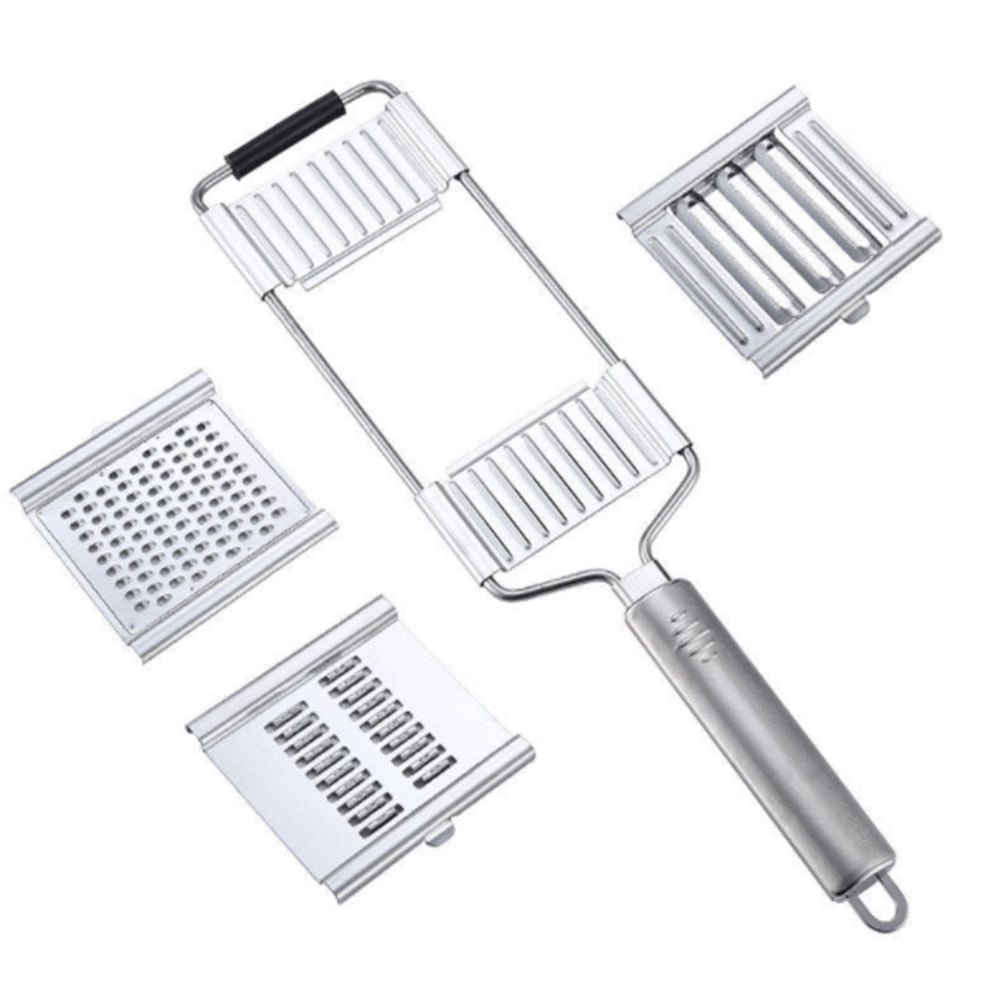 3-in-1 Multi-purpose Vegetable Shredder Stainless Steel Cheese Grater ...