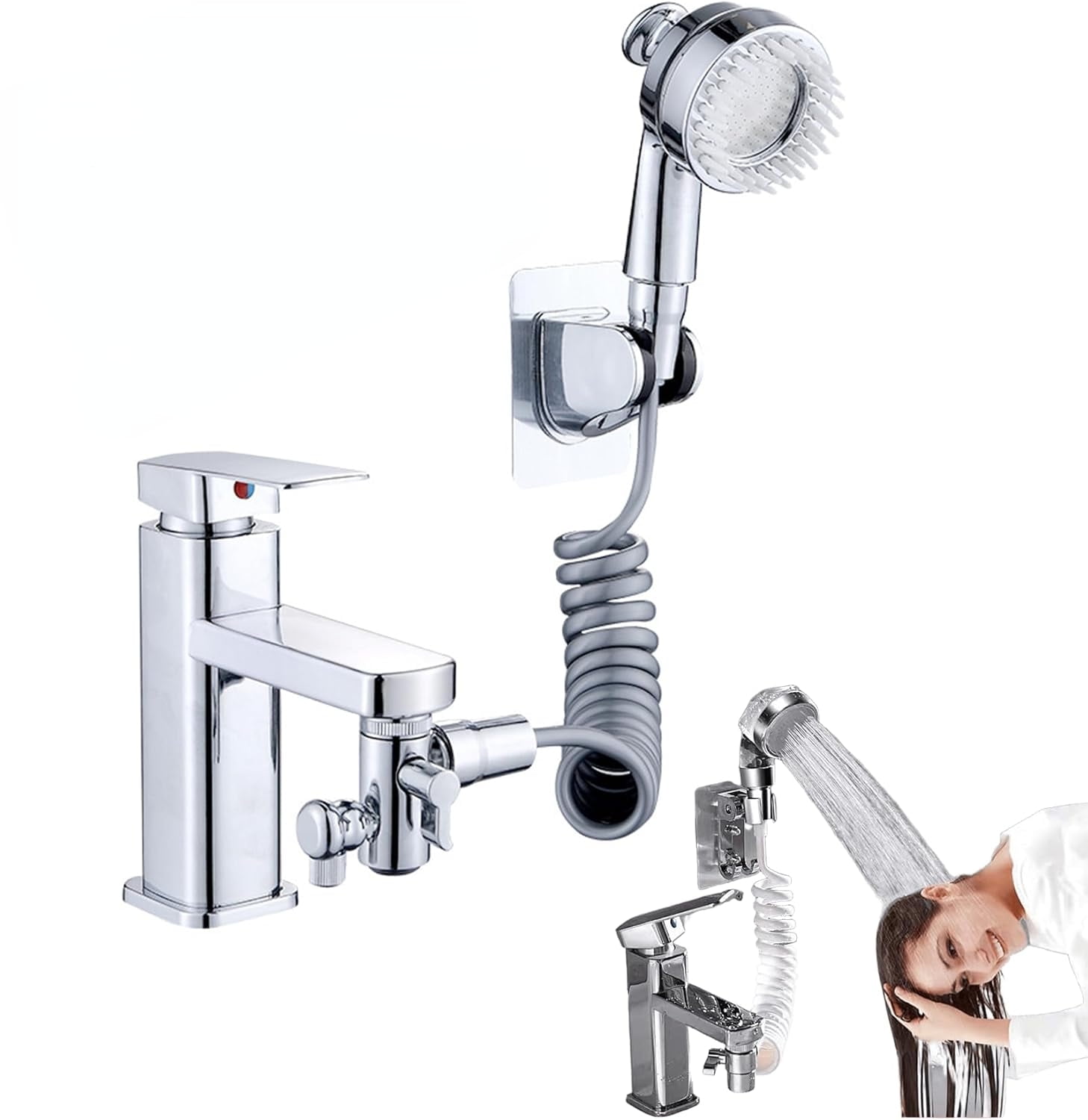 3-in-1 Multifunction Universal Water Taps, With 360° Rotating Faucet ...