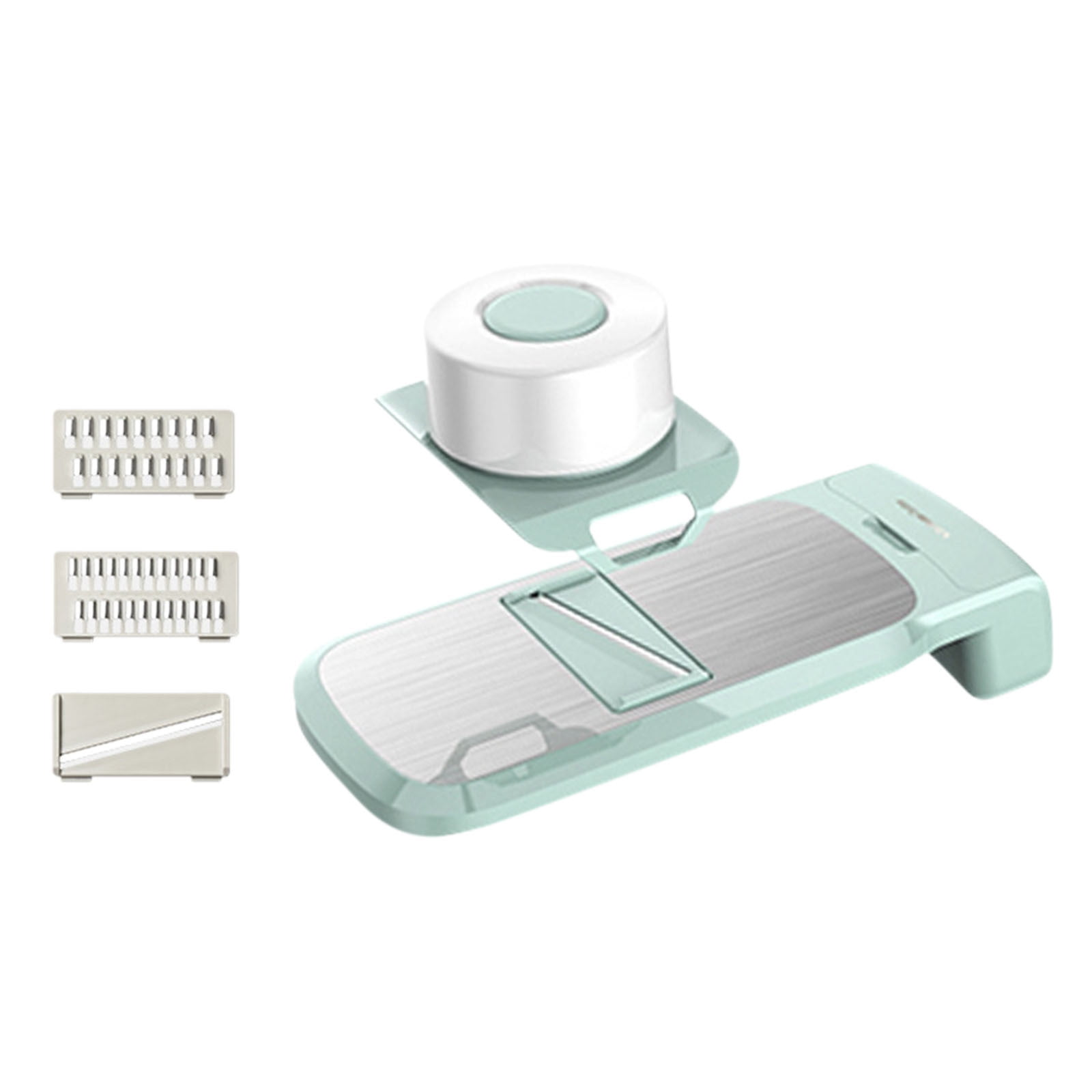 3-in-1 Multifunctional Vegetable Cutter - Shred, Slice, and Grate with Ergonomic Design for Easy ...