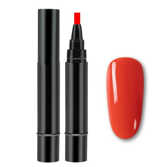 3-in-1 Nail Polish Pens, 6PCS Professional Nail Pen Colors Per, Quick ...