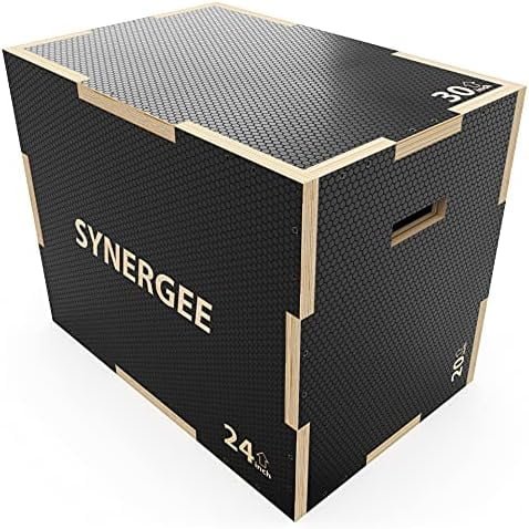 3 in 1 Non-Slip Plyometric Box for Jump Training and Conditioning ...