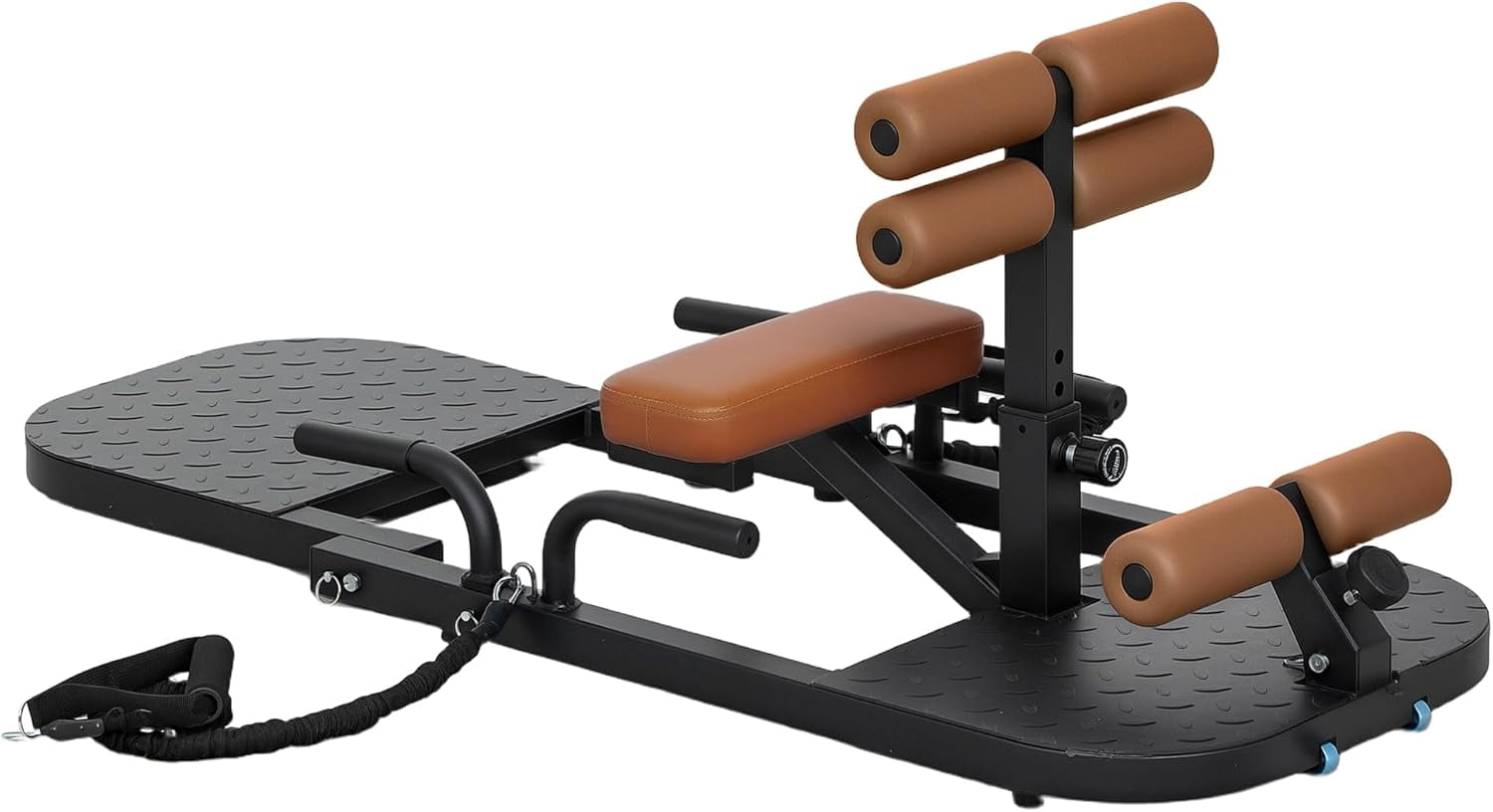 3-in-1 Padded Push Up Sit Up Deep Sissy Squat Machine Home Gym Fitness ...