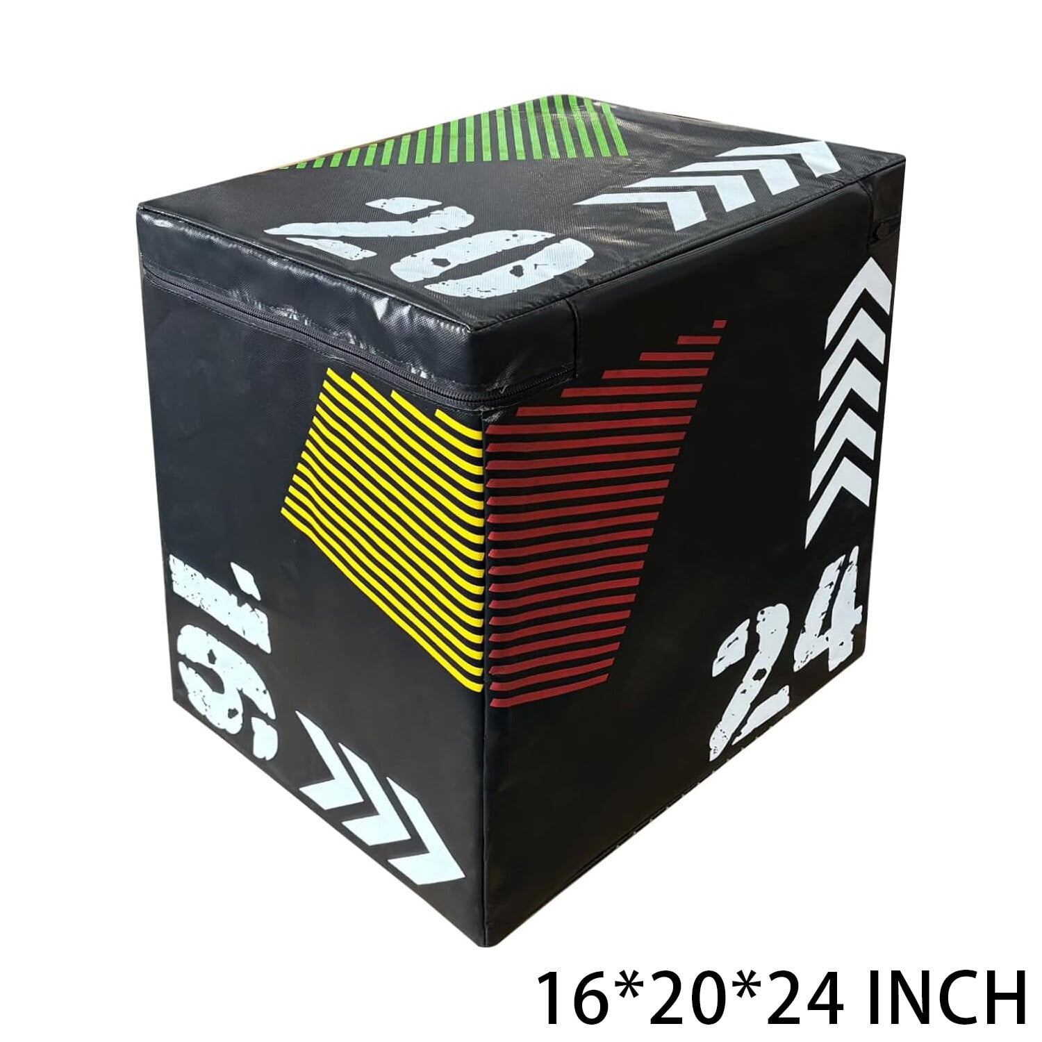 3 in 1 Plyometric Jumping Exercise Box for Home Gym 16x20x24 inch ...