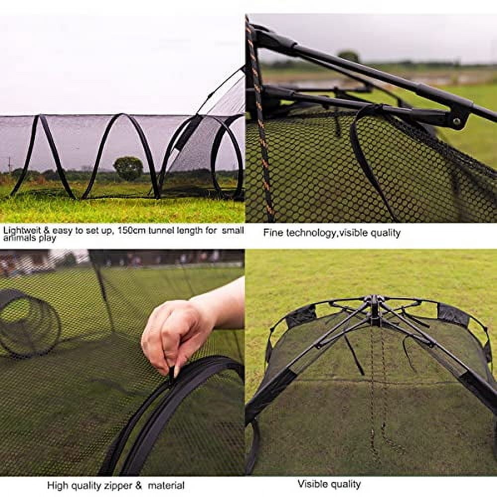 3 in 1 Portable Cat Playpen Outdoor Enclosures--uped Visual Net Pet ...