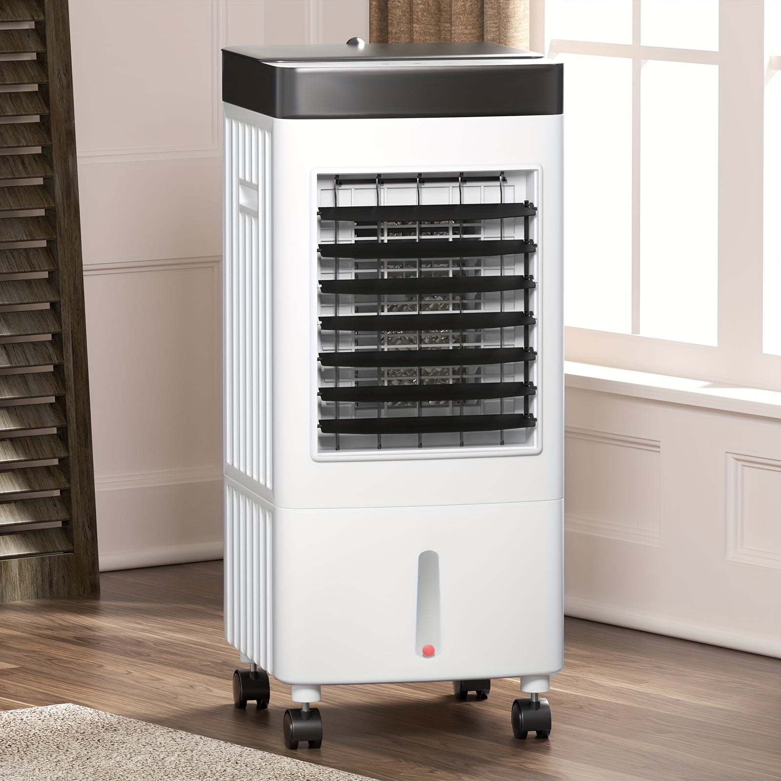 3-in-1 Portable Evaporative Cooler White 1200 CFM Fast Cooling For Home ...