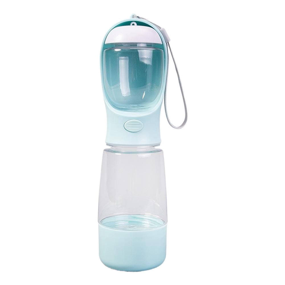 3-in-1 Portable Pet Water Bottle with Food Container and Waste Bag ...