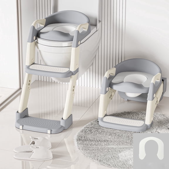 3-in-1 Potty Training Seat & Training Toilet & Potty Chair, Height ...