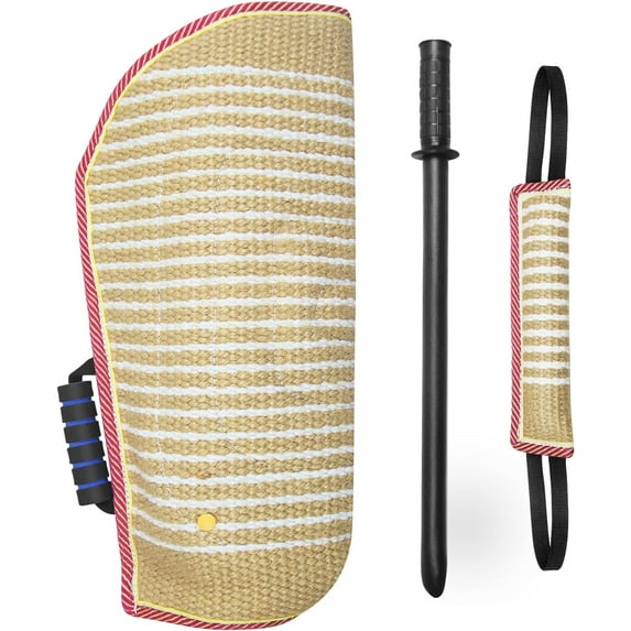 3-in-1 Professional Dog Bite Training Set with Bite Sleeve Arm ...