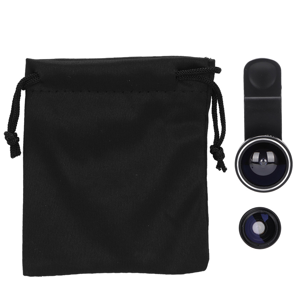 3-in-1 Professional Fisheye, Wide Angle, and Macro Lens for Mobile ...