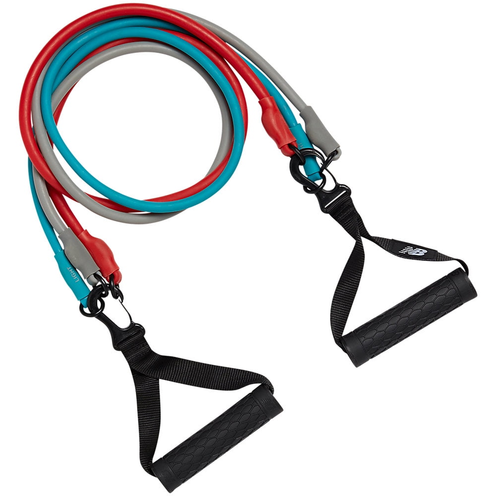 3-in-1 Resistance Cord (Includes 3 interchangeable resistance bands ...