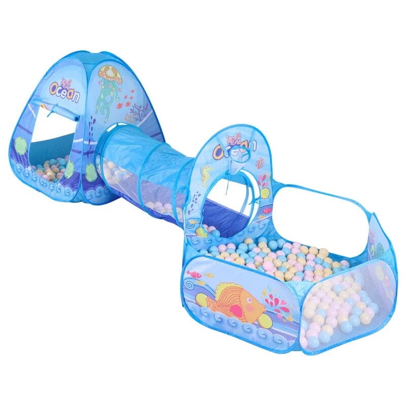 3 in 1 Rocket Children's Tent Toys Portable Camping Tent Kids Ball Pool ...