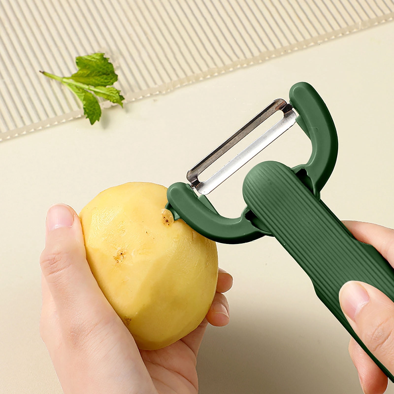 Rotating Peelert with Ergonomic Handle | Multi-Functional Vegetable ...