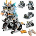 3-in-1 STEM Robot Building Kit for Kids 6-14 | Remote & APP Controlled ...