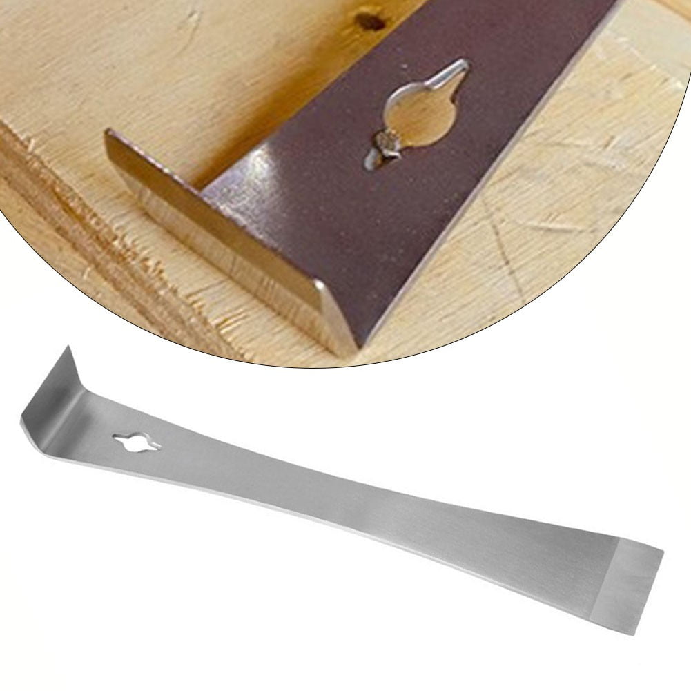 3 in 1 Scraper Stainless Steel Crowbar Staple Remover Woodworking Hand ...