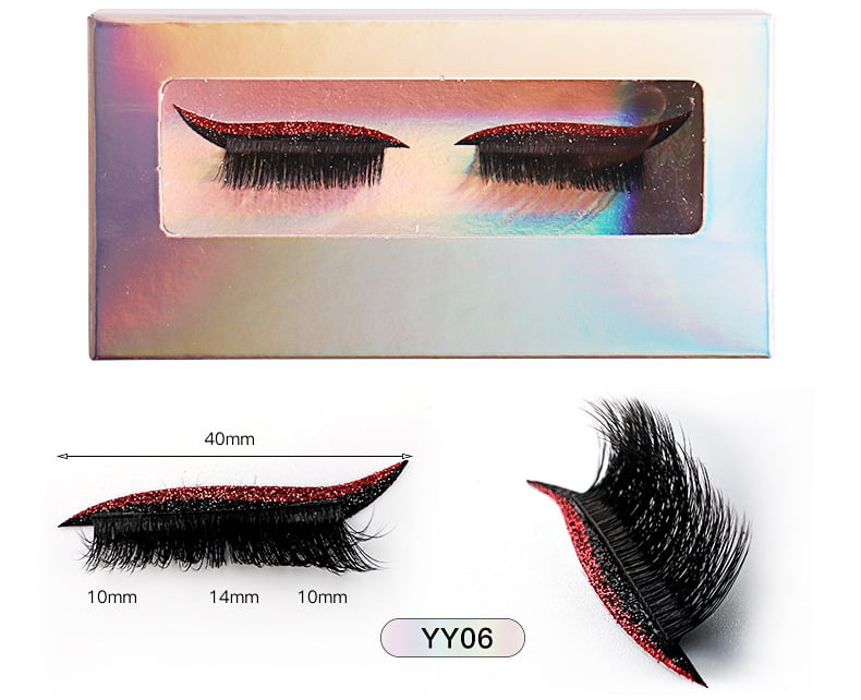 3-in-1 Self-Adhesive Eyelash Stickers - Lazy Makeup Essential with ...