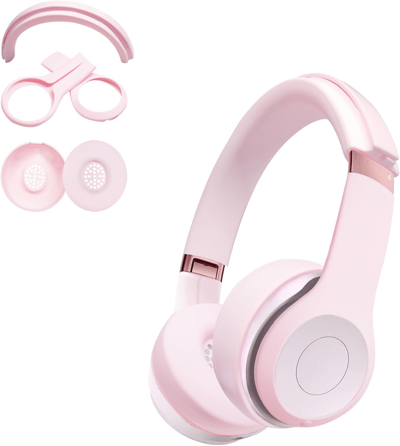 3-in-1 Silicone Sweat Case Cover Compatible with Beats Solo 4, Cute ...