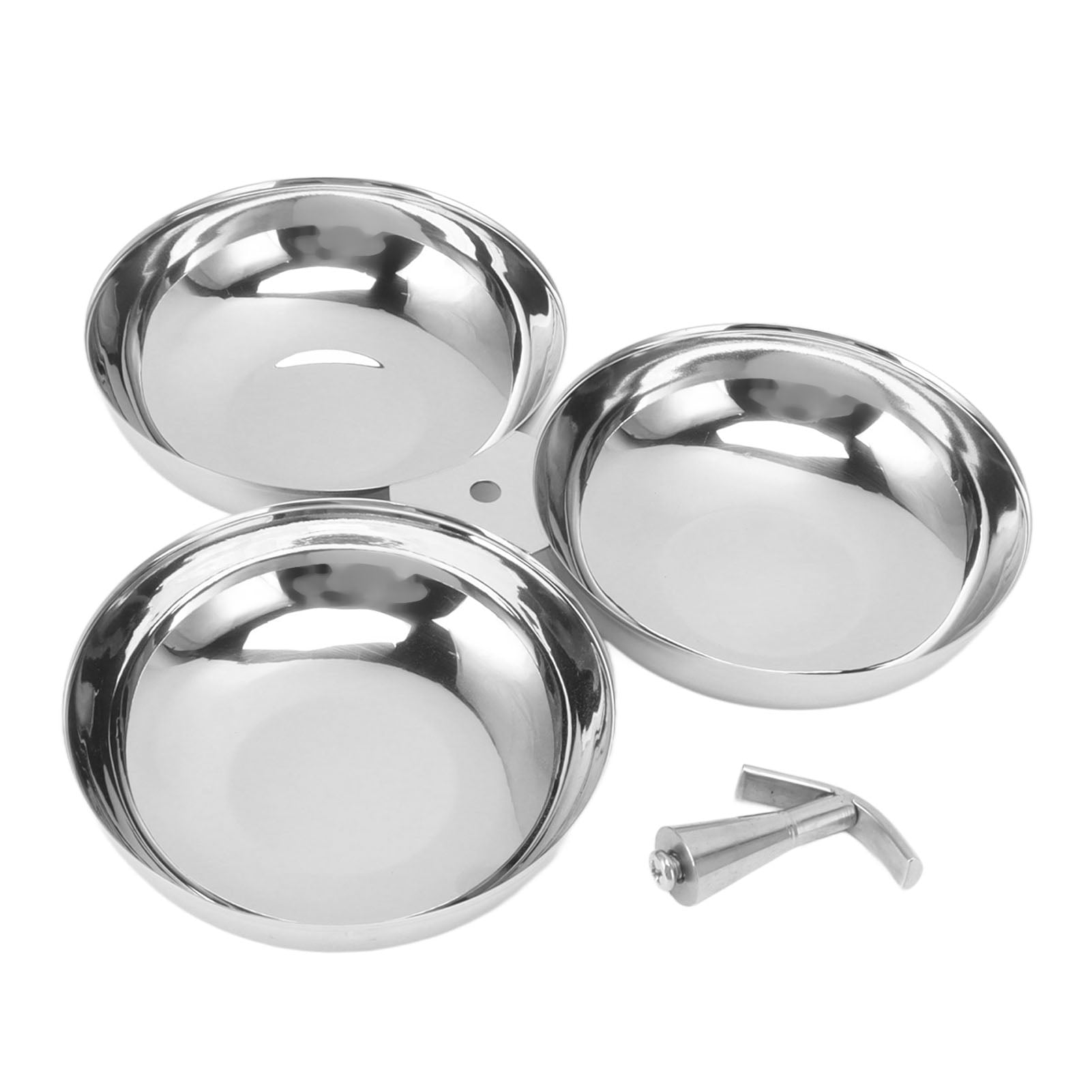 3 in 1 Snack Plate Tray Bowls Fruit Plate for Nut Candy for Home Living ...