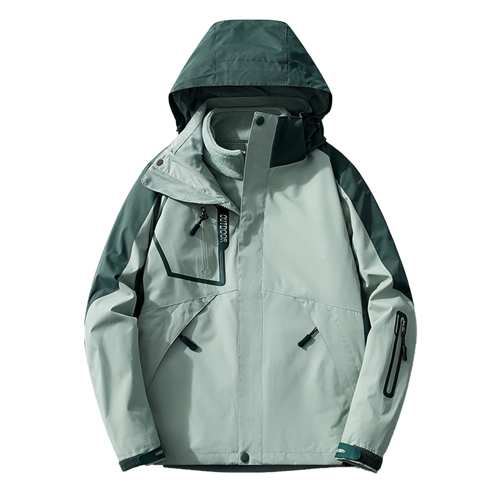 3 in 1 Snow Ski Jacket Women Fall Winter Coats Water Resistant ...