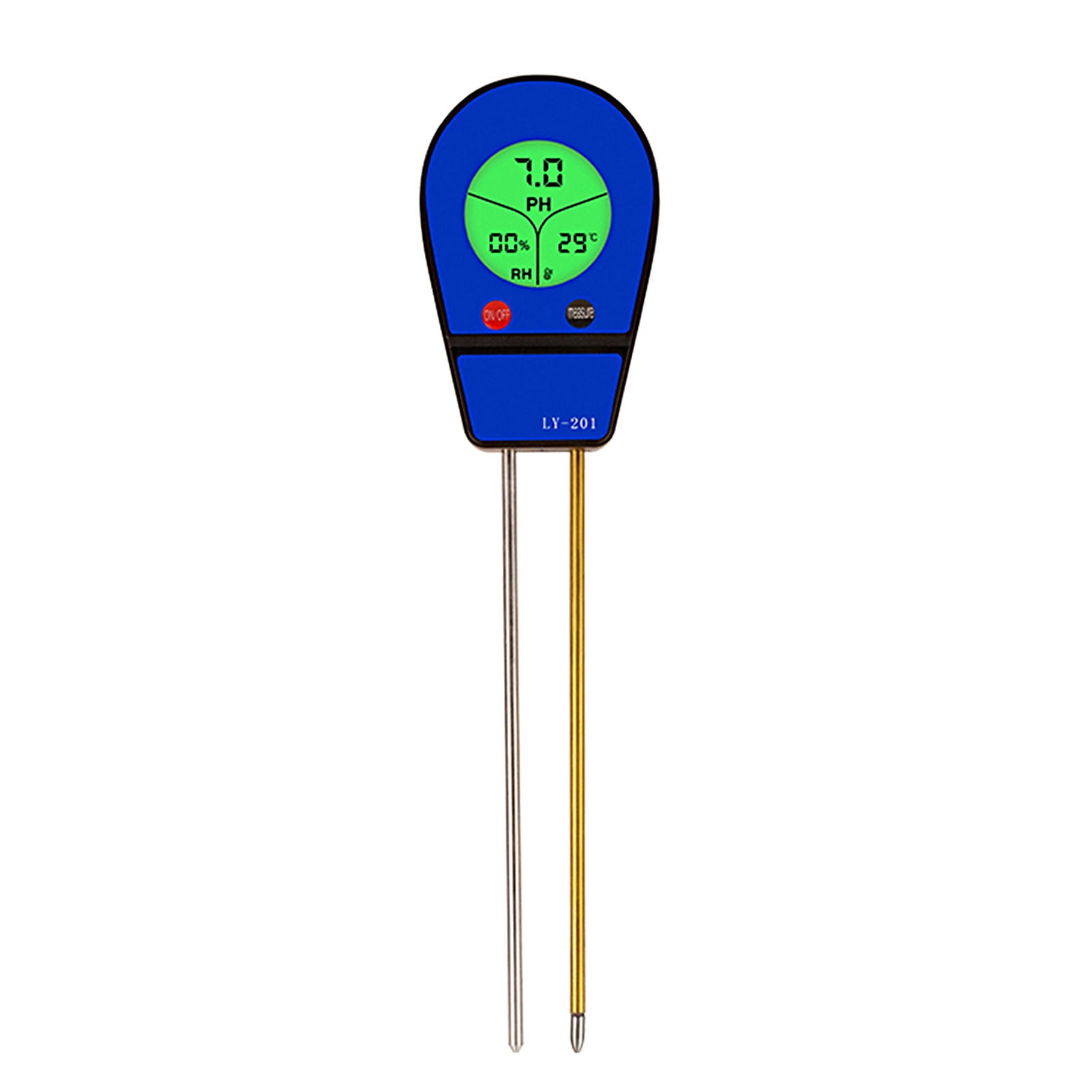 3 in 1 Soil pH Meter Moisture Temp pH Tester Humidity Sunlight Garden ...